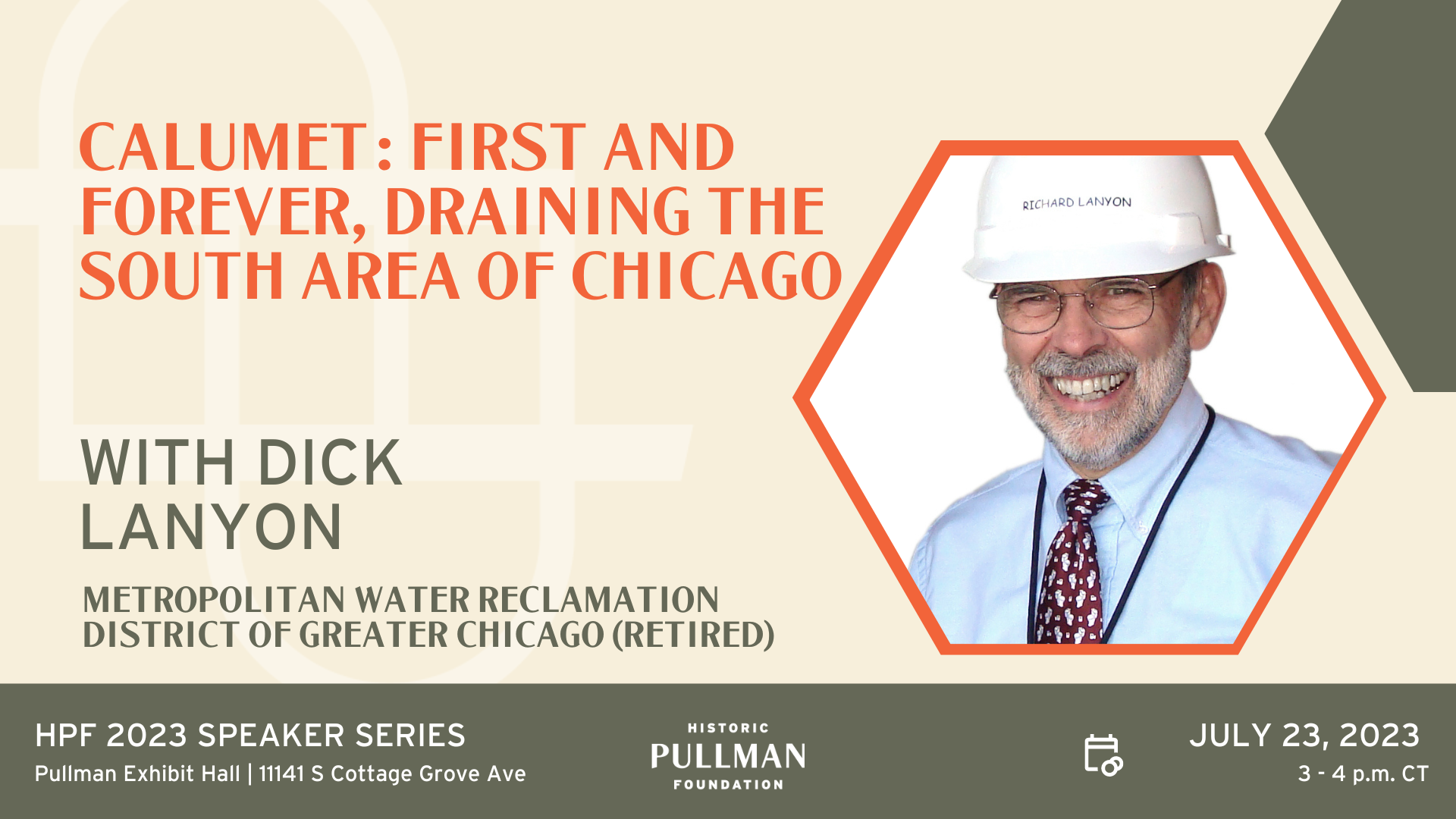 Events from September 2 – December 21 | Historic Pullman Foundation